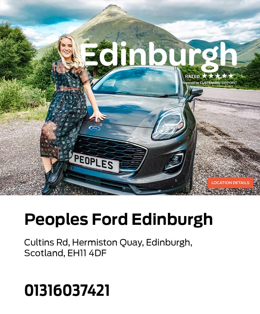Ford Car Dealers | Edinburgh, Falkirk, Livingston and Liverpool | Peoples
