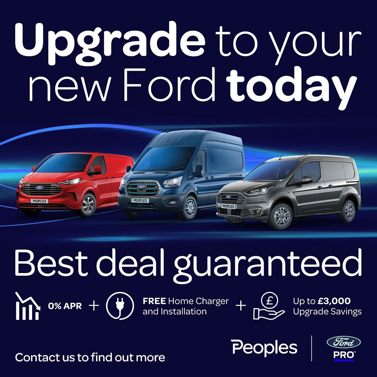 New Ford Van Offers | Bootle, Edinburgh, Falkirk and Speke | Peoples Vans